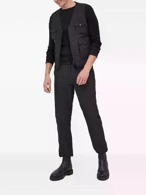 Sisley Quilted Cropped Trousers
