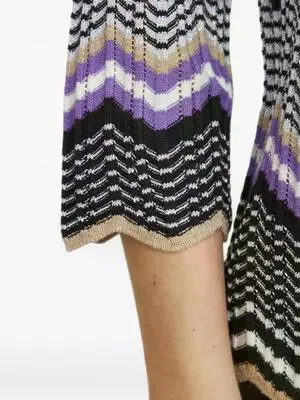 Sisley Zig-zag Pattern Top