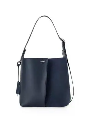Loewe Medium Bilbao Bucket In Soft Calfskin And Suede
