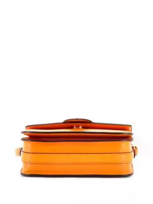 LOUIS VUITTON Pont 9 Leather Crossbody Bag - Orange
