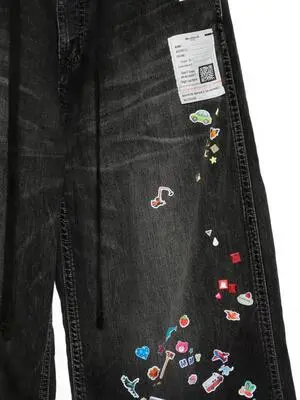 Mihara Yasuhiro Patch-embellished Jeans