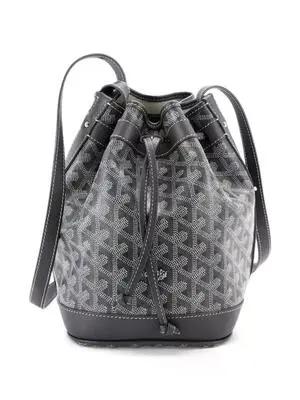 Goyard Petit Flot Coated Canvas Bucket Bag