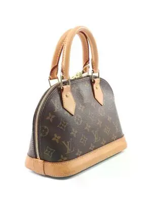 LOUIS VUITTON Bb Alma Monogram Canvas Tote Bag