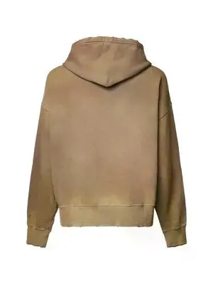 GOLDEN GOOSE Logo-print Distressed Hoodie