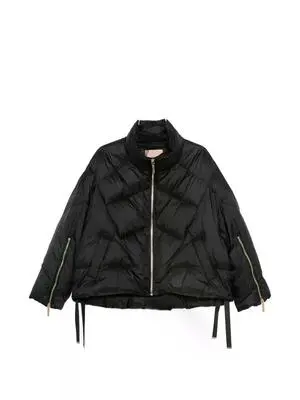 TWINSET Quilted Zip-sleeve Puffer Jacket