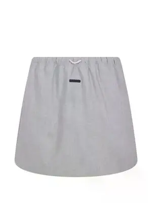 Fear Of God Logo-patch Mini Skirt