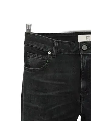 PT TORINO Faded-effect Flared Jeans