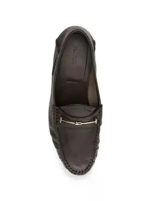 TOM FORD Polished Leather Loafers