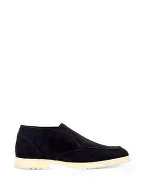 DOUCAL'S Suede Slip-on Desert Boots - Blue