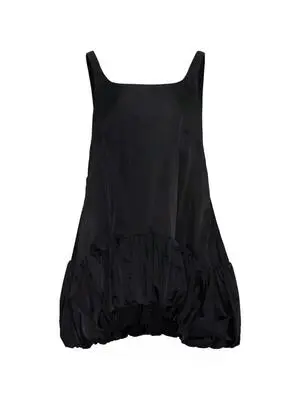 ENFOLD Drop-hem Bubble Mini Dress