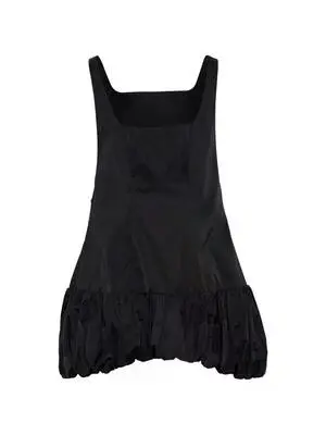 ENFOLD Drop-hem Bubble Mini Dress