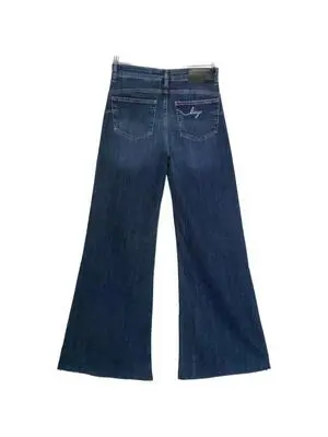 Liu Jo Faded Flared-leg Jeans
