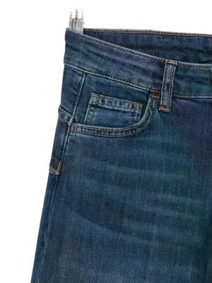 Liu Jo Faded Flared-leg Jeans
