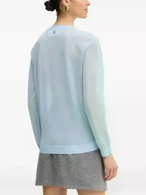 SILVIAN HEACH Button V-neck Knitwear - Blue