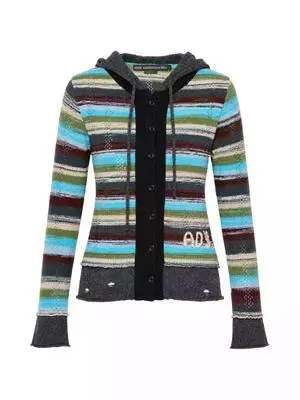 Andersson Bell Multi-stripe Layered Cardigan