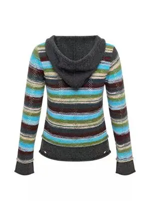 Andersson Bell Multi-stripe Layered Cardigan