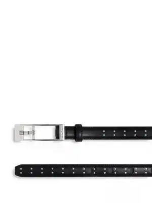 ANINE BING Elly Studded Smooth Leather Belt