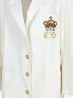 Vintage Crown-patch Blazer