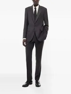 FURSAC Checked-pattern Wool Blazer
