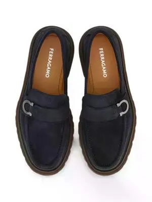 FERRAGAMO Gancini Ornament Loafers