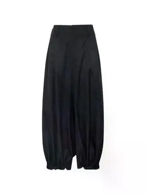 Comme Des Garçons Barrel Silhouette Trousers - Grey