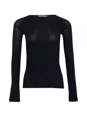 Junya Watanabe Long-sleeve Stretch Top - Black