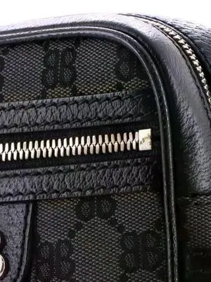 Balenciaga X Gucci The Hacker Project Zip Messenger Bag Bb Canvas Mini Crossbody Bag