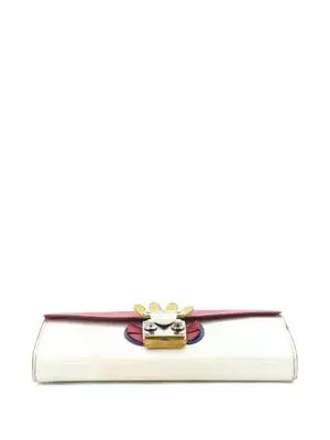 LOUIS VUITTON Tribal Mask Sarah Wallet Epi Leather Small Wallets