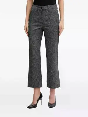 Sisley Textured Trousers - Grey