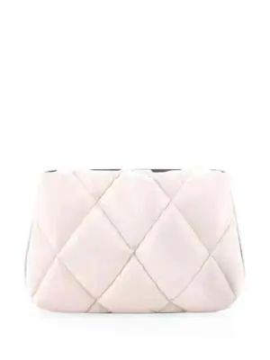 Balenciaga Touch Quilted Puffy Leather Medium Clutch Bag