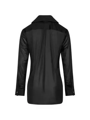 Comme Des Garçons Sheer Blouse