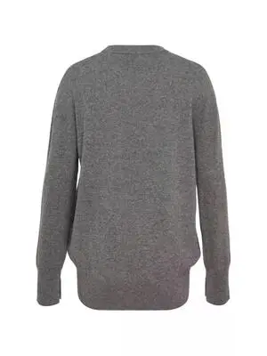 LEE MATHEWS Cashmere Crew-neck Long-sleeve Sweater