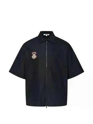 BLACKJACK Embroidered Logo-patch Shirt