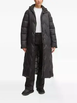 SPORTALM Quilted Hooded Long Jacket