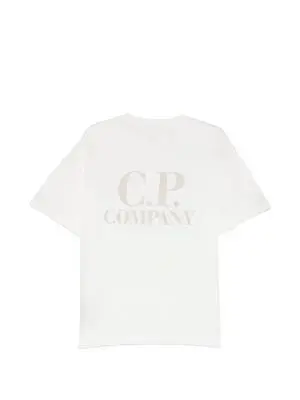 C.P. COMPANY Logo-print T-shirt - White