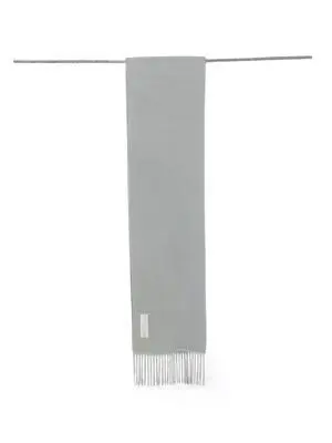 Our Legacy Estate Fringed Wool Scarf - Grey