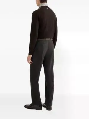 Agnona Ribbed-trim Crew-neck Sweater