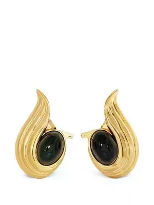 FERRAGAMO Earrings With Gems - Gold
