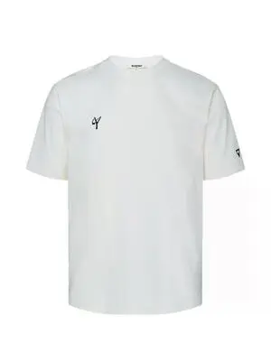 BLACKJACK Logo-embroidered T-shirt - White