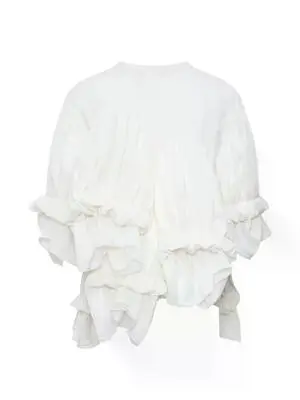 Comme Des Garçons Ruffled Layered Top