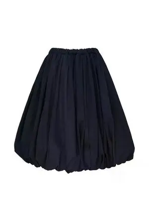 Comme Des Garçons Sculptural Cocoon Midi Skirt - Black