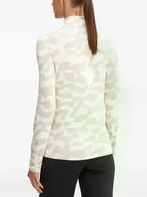 SPORTALM Abstract-print High-neck Top