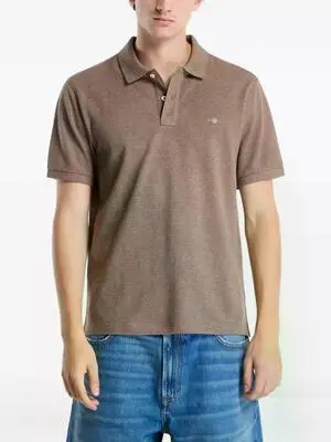 Gant Logo-embroidered Polo Shirt
