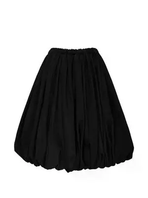 Comme Des Garçons Sculptural Cocoon Midi Skirt - Black