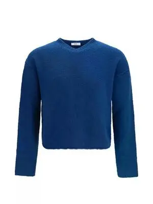 RIER Wool V-neck Sweater - Blue