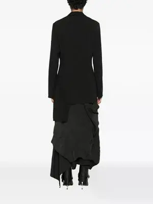 Yohji Yamamoto Asymmetric-hem Blazer