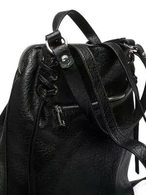 Desigual Logo-embossed Lace-up Backpack