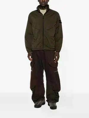 Stone Island Logo-patch Zip-up Jacket