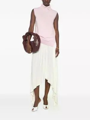 JIL SANDER High-neck Split-collar Gilet