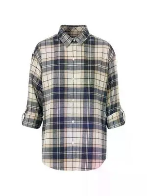 Barbour Elishaw Relaxed Long-sleeved Shirt - Neutrals